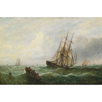 William Adolphus Knell | THE SHIPWRECK | MutualArt