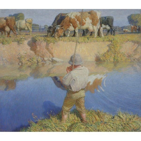 N.C. Wyeth | PIONEERS - THE OPENING OF THE PRAIRIES (1915) | MutualArt