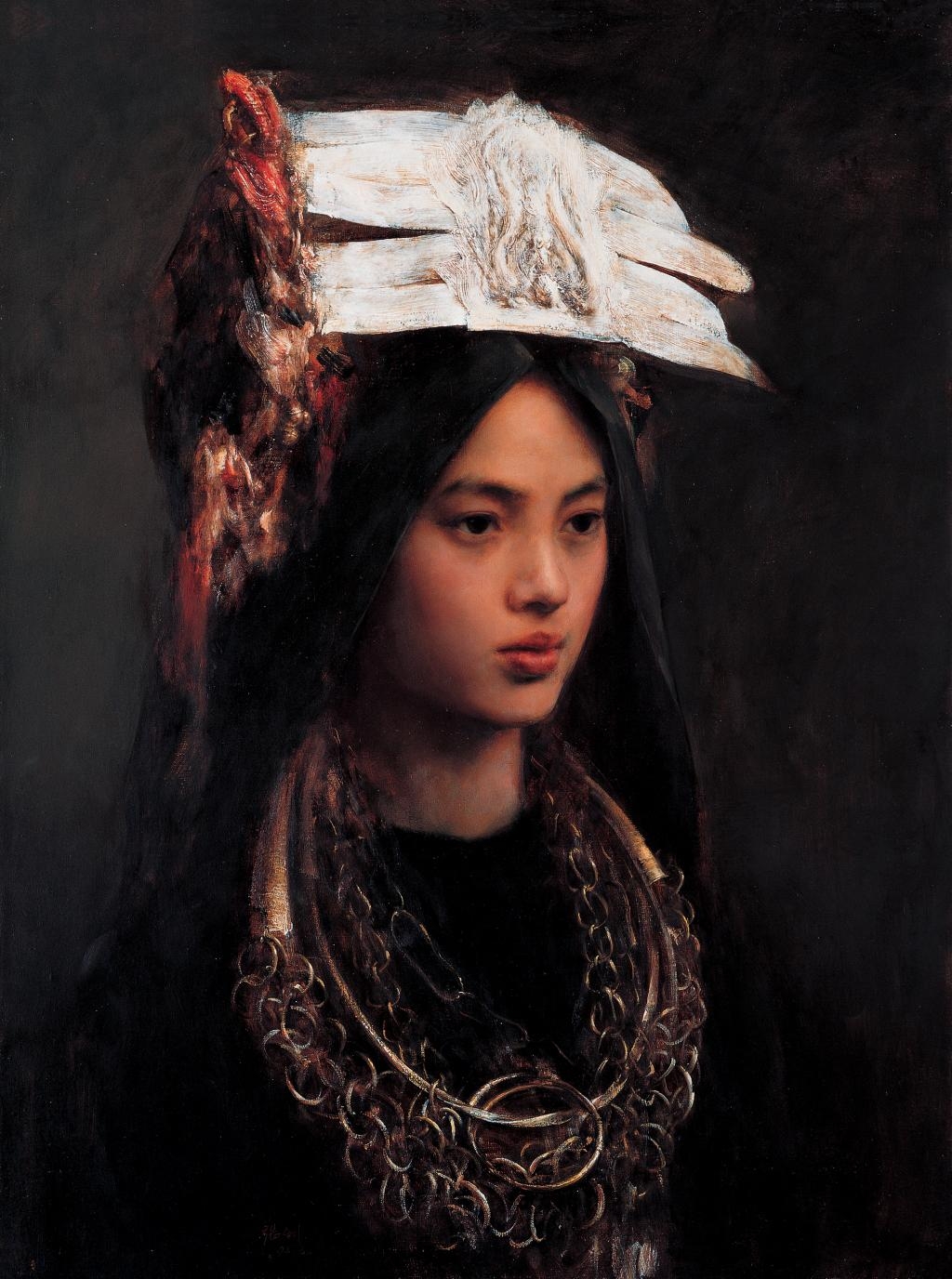 Zhang Li | GIRL'S PORTRAIT (1993) | MutualArt