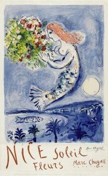 Marc Chagall | Affiche: La Baie des Anges (1962) | MutualArt
