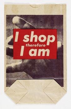 Barbara Kruger | I shop therefore I am (1990) | MutualArt