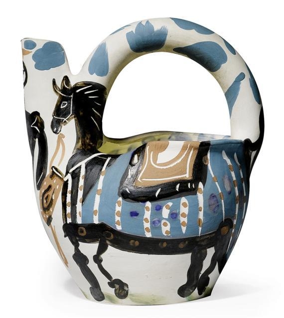 Pablo Picasso | Horse and rider (1952) | MutualArt