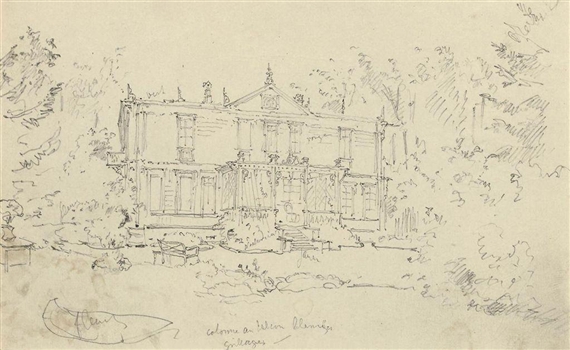 Mihály von Zichy | The country estate | MutualArt