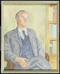 Wilhelm Gimmi | Portrait of Prof. G. Jedlicka (1955) | MutualArt