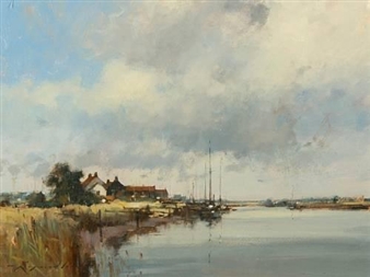 Raymond Leech | 53 Artworks at Auction | MutualArt