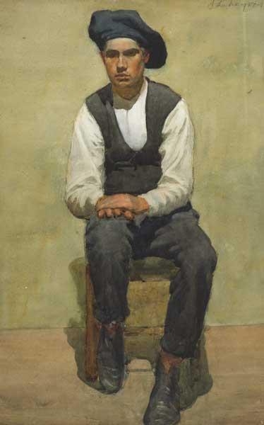 John Luke | SELF PORTRAIT (1929) | MutualArt