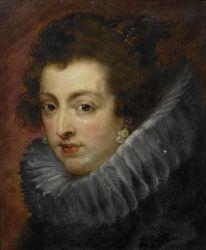Peter Paul Rubens | Portrait of Isabella of Bourbon | MutualArt
