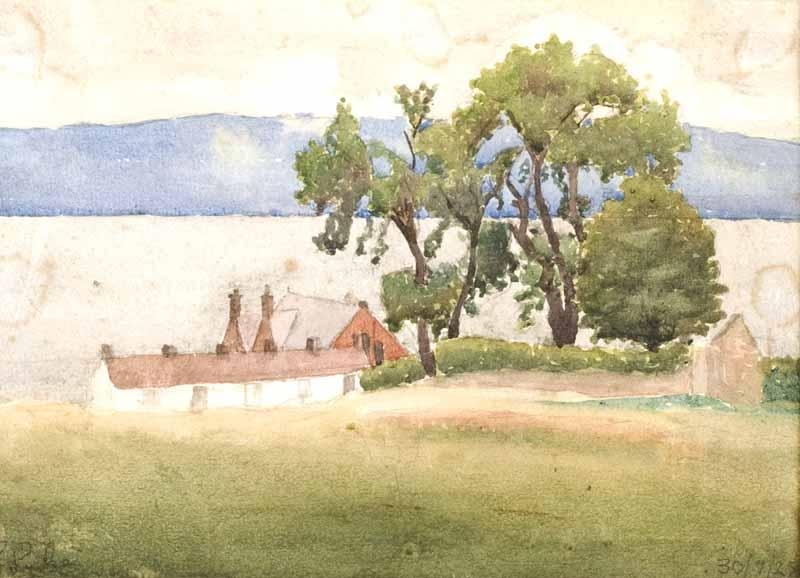 John Luke | COTTAGES & HOUSES ISLANDMAGEE (1925) | MutualArt