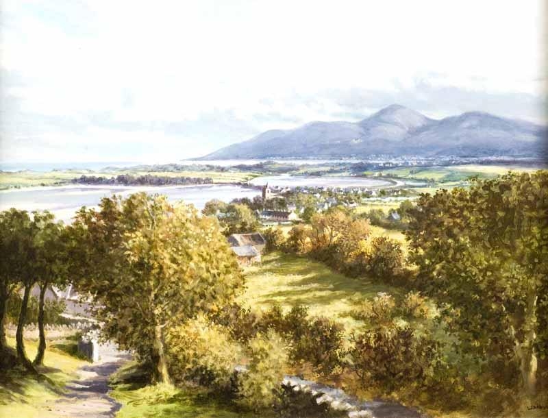 Gerald Walby | VIEW TO DUNDRUM | MutualArt