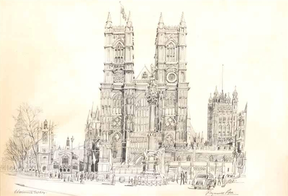 Raymond Piper | WESTMINSTER ABBEY | MutualArt