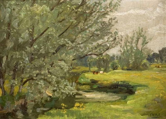 Frederick William Hull | THE SIXMILE WATER TEMPLEPATRICK | MutualArt