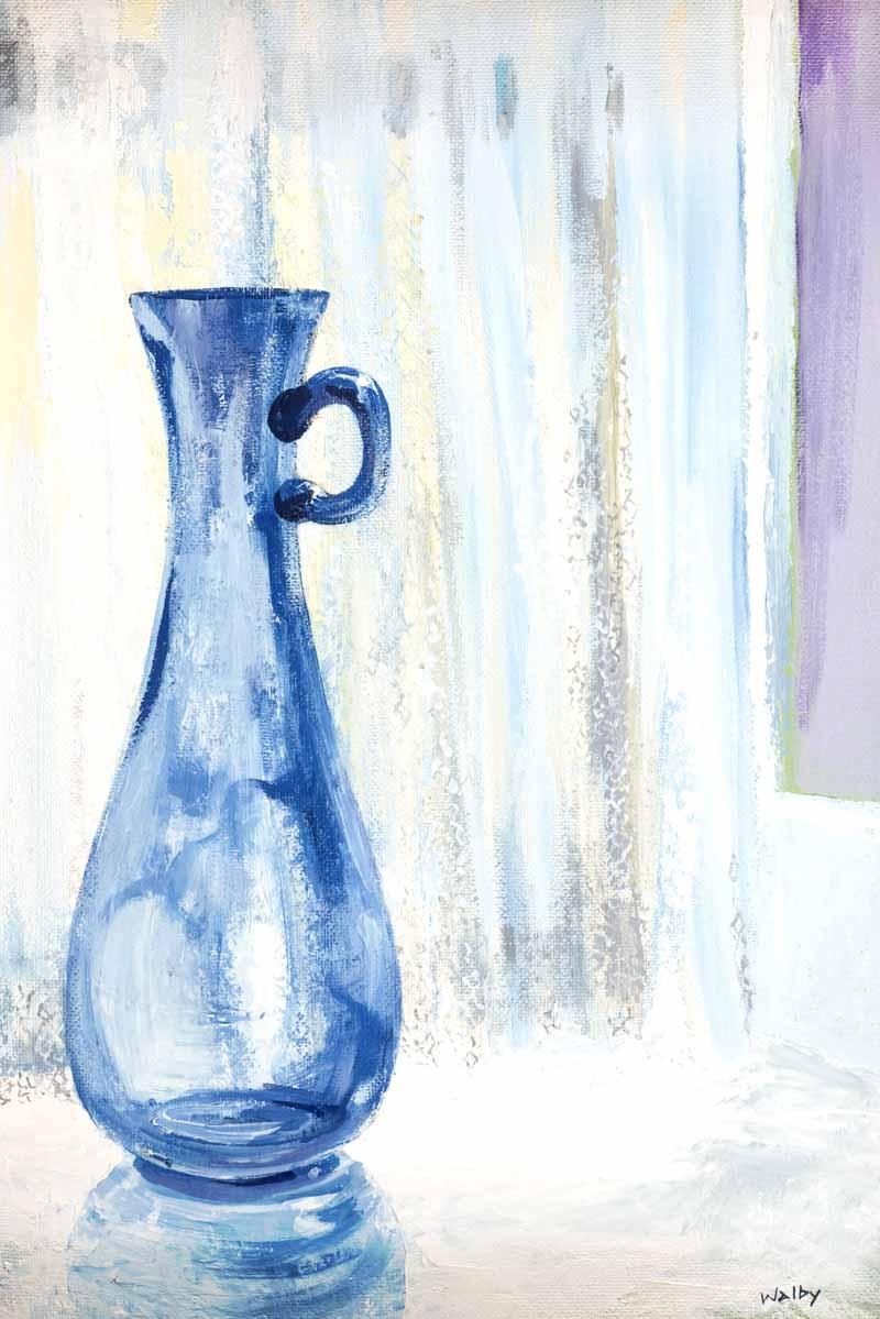 Gerald Walby | STILL LIFE BLUE JUG | MutualArt
