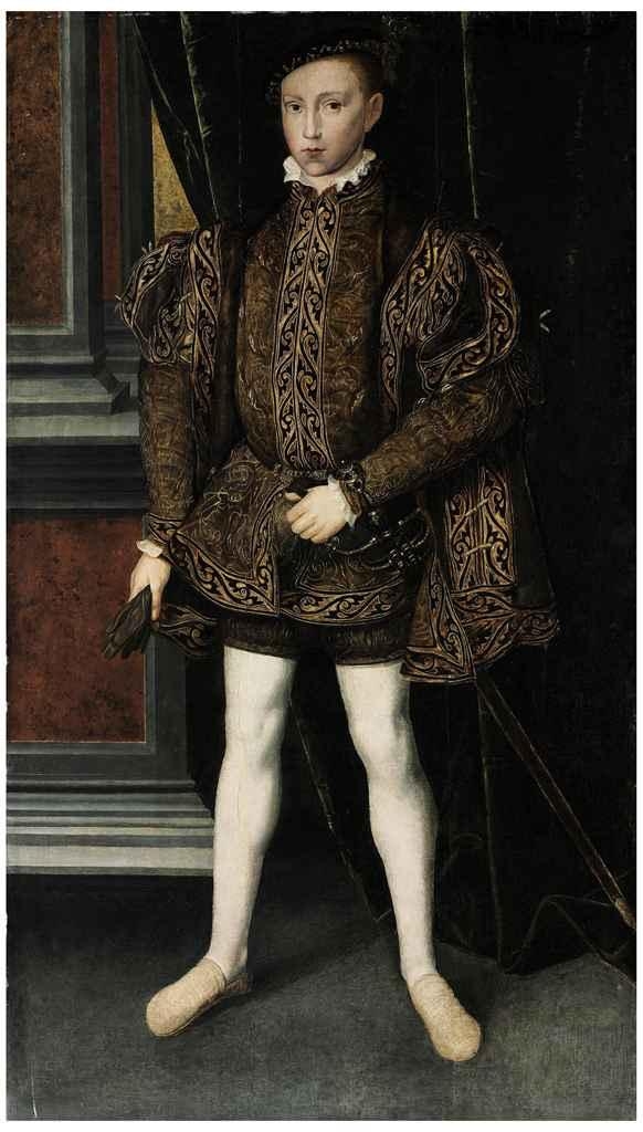 British School, 16th Century | Portrait of King Edward VI (1537-1553 ...