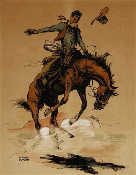 Tillman Parker Goodan | Bucking bro | MutualArt