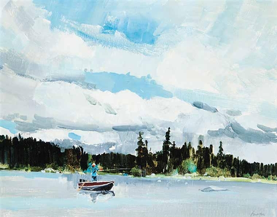 Jack Hambleton | Fly Fishing, Pennask Lake | MutualArt