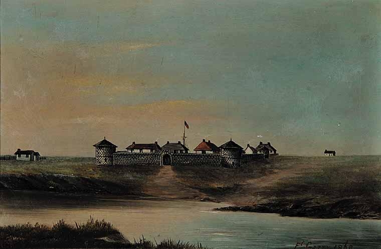 Lionel Macdonald Stephenson | Fort Garry, 1869 (1869) | MutualArt