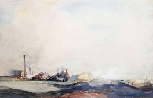 Cecil Arthur Hunt | Industrial landscape | MutualArt