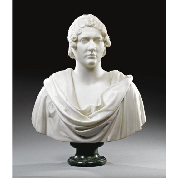 Lorenzo Bartolini | bust of Lord Byron | MutualArt