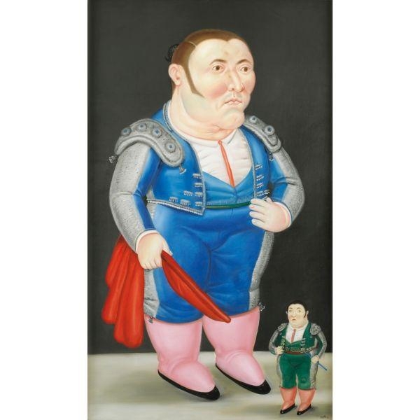 Fernando Botero | ARCANGEL SAN MIGUEL (1986) | MutualArt