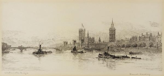 Frank Harding | Westminster Bridge | MutualArt