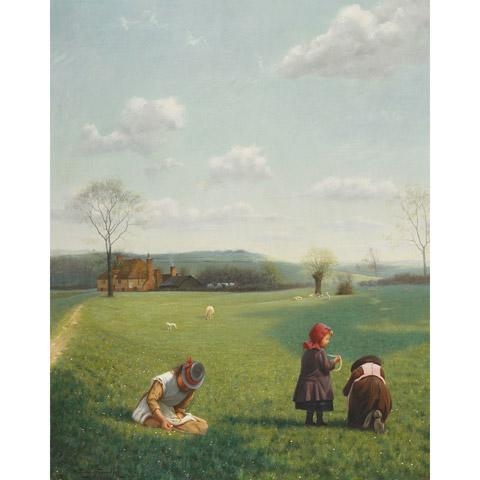 Charles Spencelayh | VISITORS EXPECTED | MutualArt