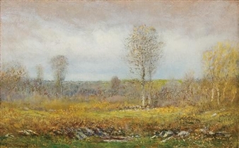 Dwight William Tryon | Moonlight (1906) | MutualArt