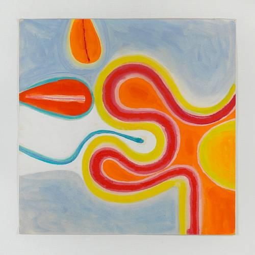 Henry Cliffe | Red Form 2 (1971) | MutualArt