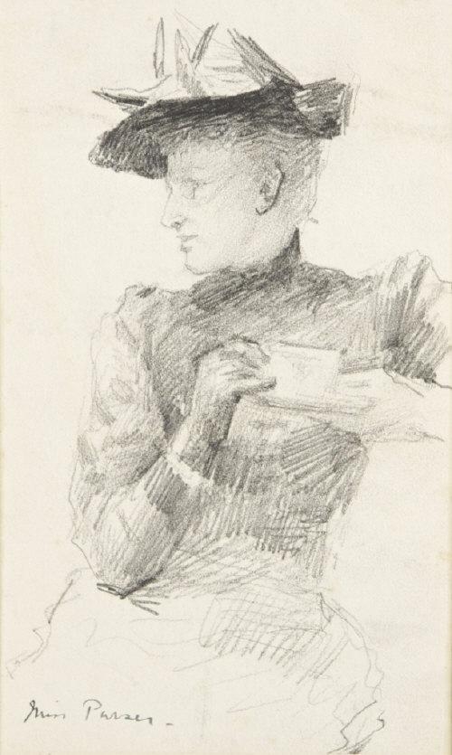 John Butler Yeats | Sarah Purser Taking Tea | MutualArt