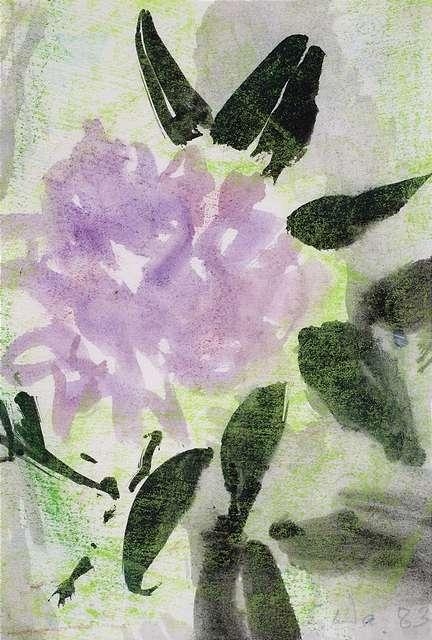 Emil Wachter | Flower (1983) | MutualArt