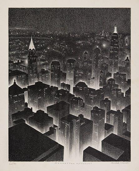 Ellison Hoover | Central Park (Circa 1930) | MutualArt