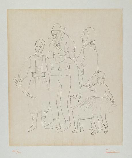 Pablo Picasso | Famille des Saltimbanques. (1904) | MutualArt