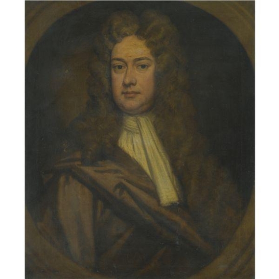 Godfrey Kneller | Portrait of George Clarke | MutualArt