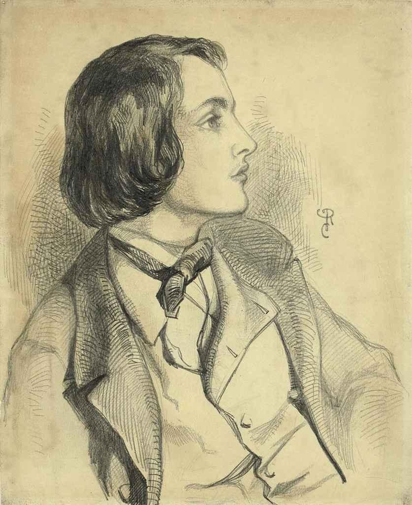 Dante Gabriel Rossetti | Portrait of Annie Miller (1866) | MutualArt