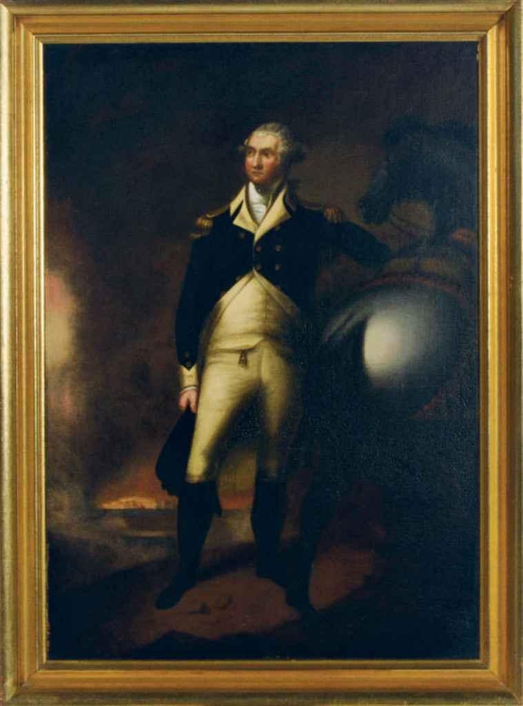 Gilbert Stuart | Portrait of George Washington at Dorchester Heights ...