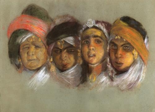 Abel Pann | The Four Matriarchs | MutualArt
