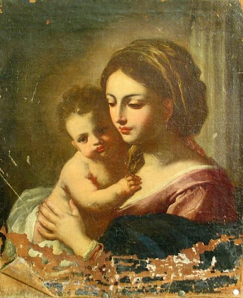 Francesco Solimena | Madonna and Child | MutualArt