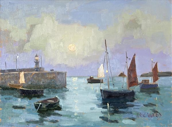 Eric Ward | St Ives Harbour plus 2 other works | MutualArt
