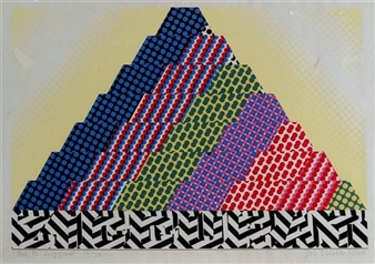 Joe Tilson | The 1/2 Ziggurat (1965) | MutualArt