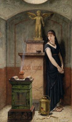 Louis Hector Leroux | KEEPER OF THE FLAME | MutualArt