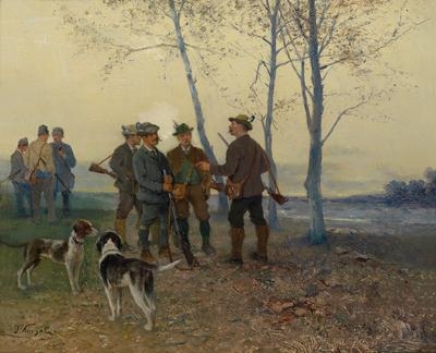 Josef Kinzel | The Newspaper Reader | MutualArt