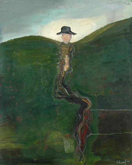 Garry Shead | Mount Pleasant Landscape (1966) | MutualArt