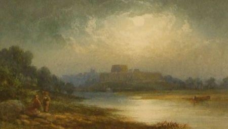 Thomas Harper | BYWELL CASTLE AND REMAINS OF ROMAN BRIDGE (Circa 1850 ...