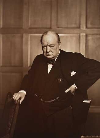 Yousuf Karsh | Portrait of Prime Minister Winston Churchill (1941 ...