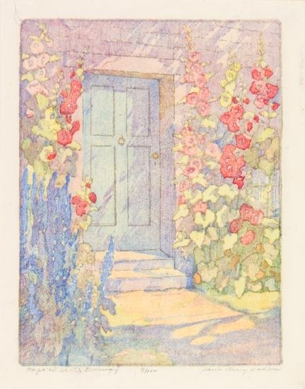 Jane Berry Judson | 3 works: Capt'n Seth's Doorway; Our Village Street ...