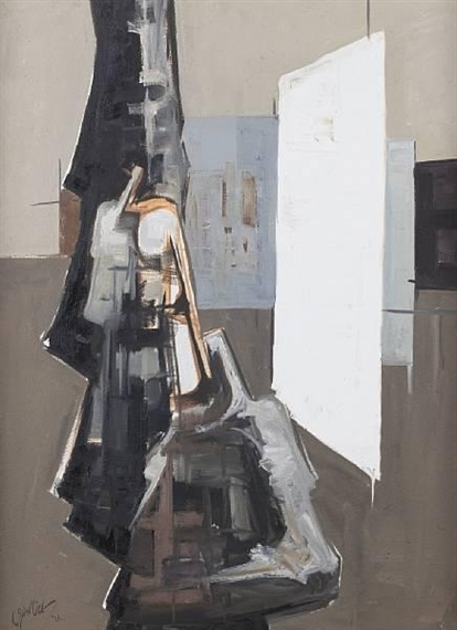 Salman Al Basri | The Stage of White and Black (1968) | MutualArt