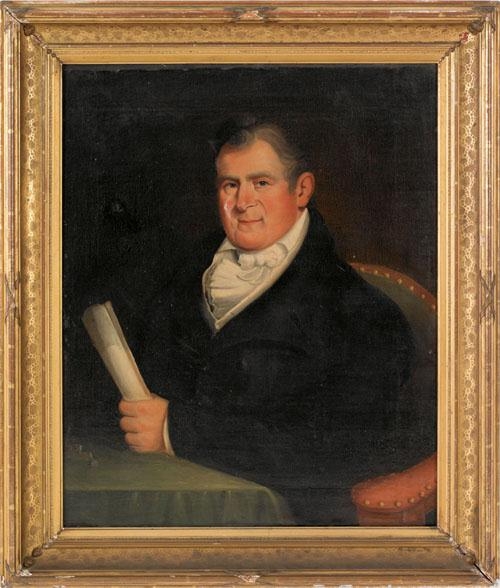 American School, 19th Century | portrait of Pennsylvania Governor Joseph Hiester (Early 19th ...