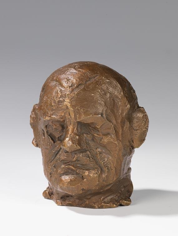 Alfred Hrdlicka | Self Portrait (1986) | MutualArt