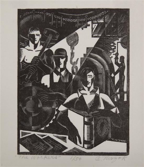 Charles Turzak | The Workers | MutualArt