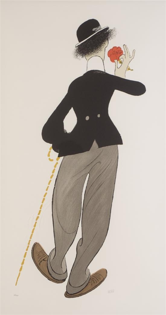 Al Hirschfeld | Charlie Chaplin | MutualArt
