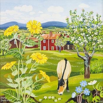 Stina Sunesson | Farm Horse | MutualArt